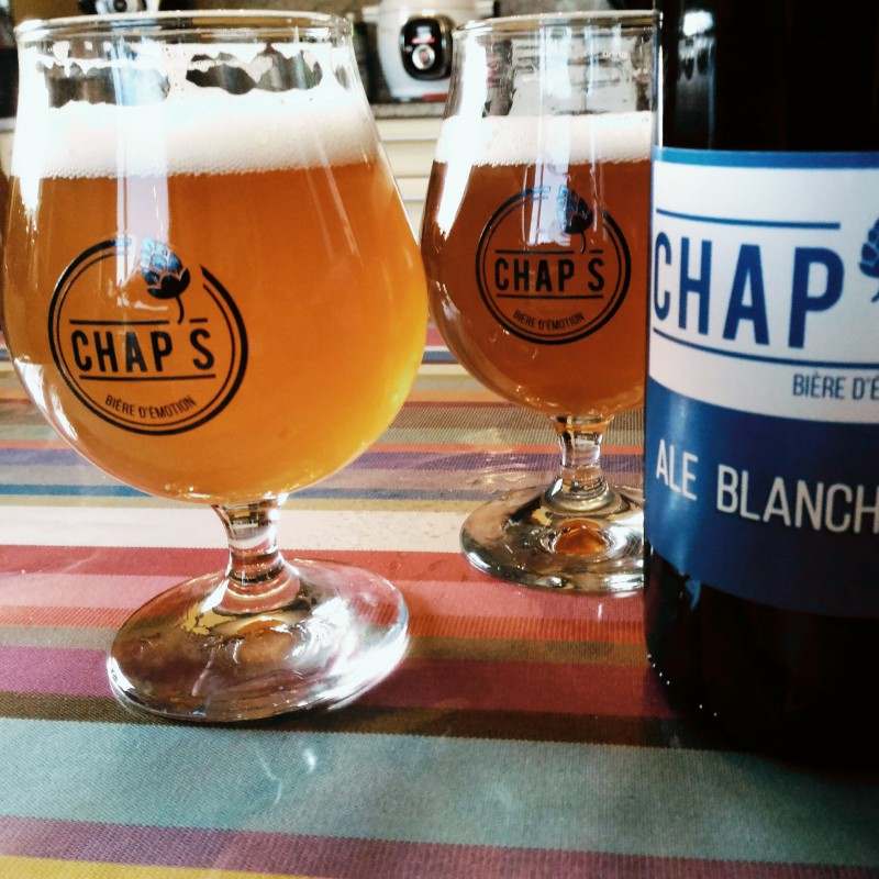 CHAP'S- Bière Ale Blanche de dégustation