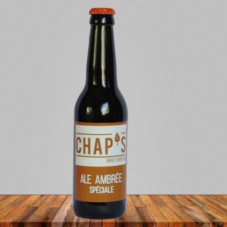 Bière de dégustation CHAP'S - Ambrée spéciale