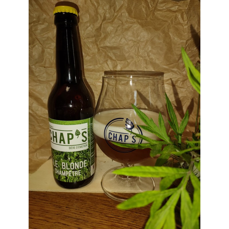 Bière de dégustation CHAP'S - Blonde Champêtre
